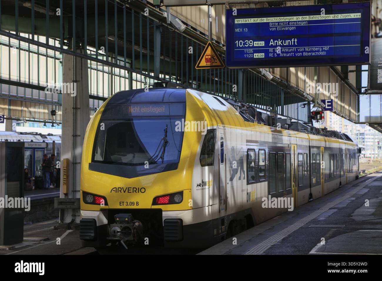 Train operated by Arverio Deutschland GmbH (ADE), railway company in ...