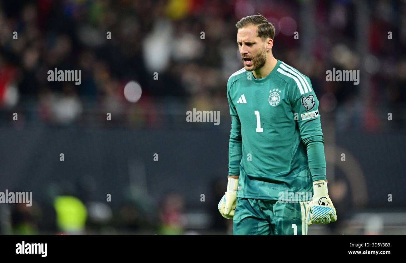 Goalkeeper Oliver Baumann (Germany) Leipzig, November 17, 2025, Soccer ...