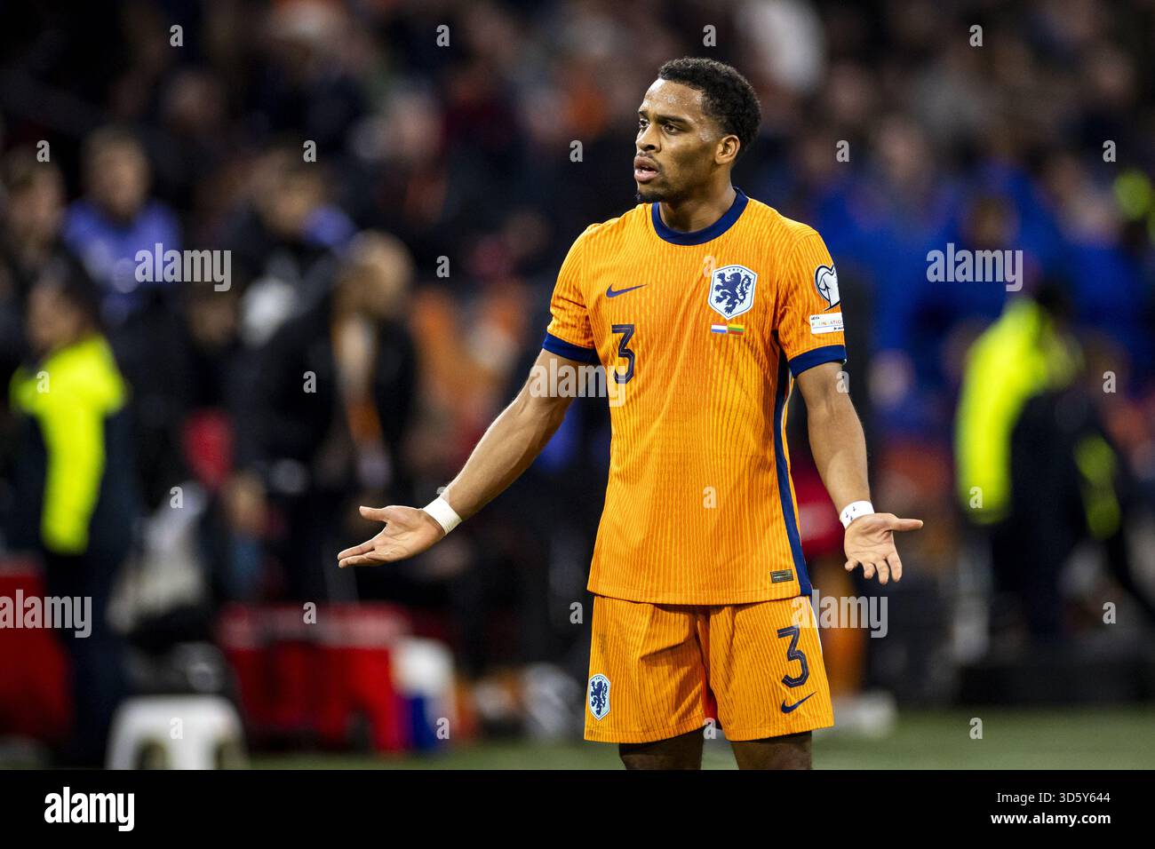 AMSTERDAM - Jurrien Timber of the Netherlands during the World Cup ...