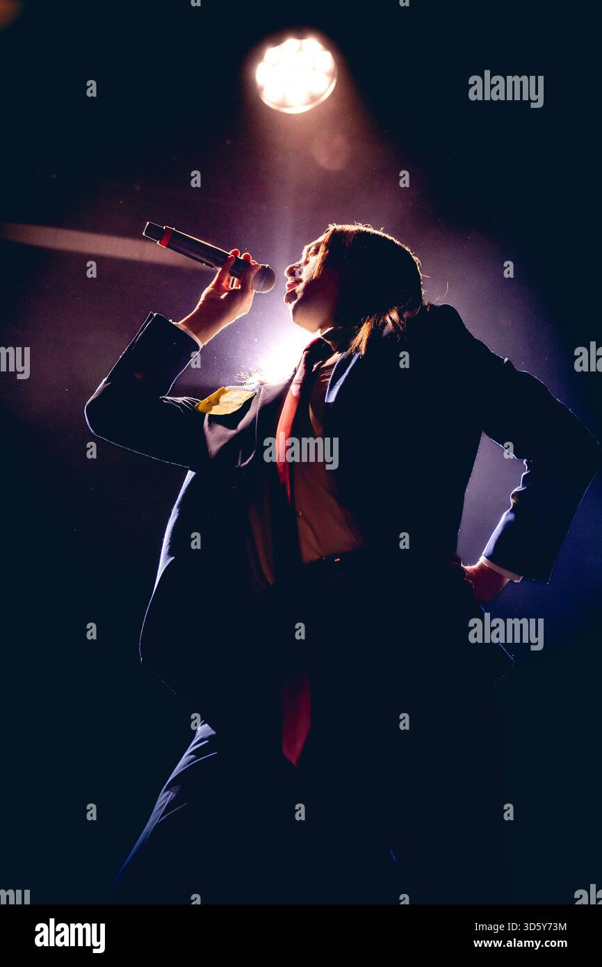 Copenhagen, Denmark. 16th, November 2025. The Estonian rapper Tommy ...