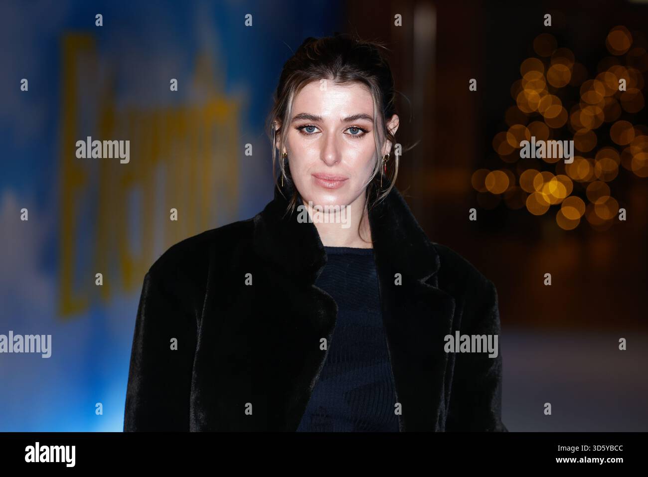Honor Swinton Byrne poses for photographers upon arrival at the ...