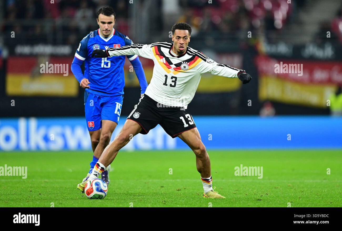From left: David Strelec, Felix Nmecha (Germany) Leipzig, November 17 ...