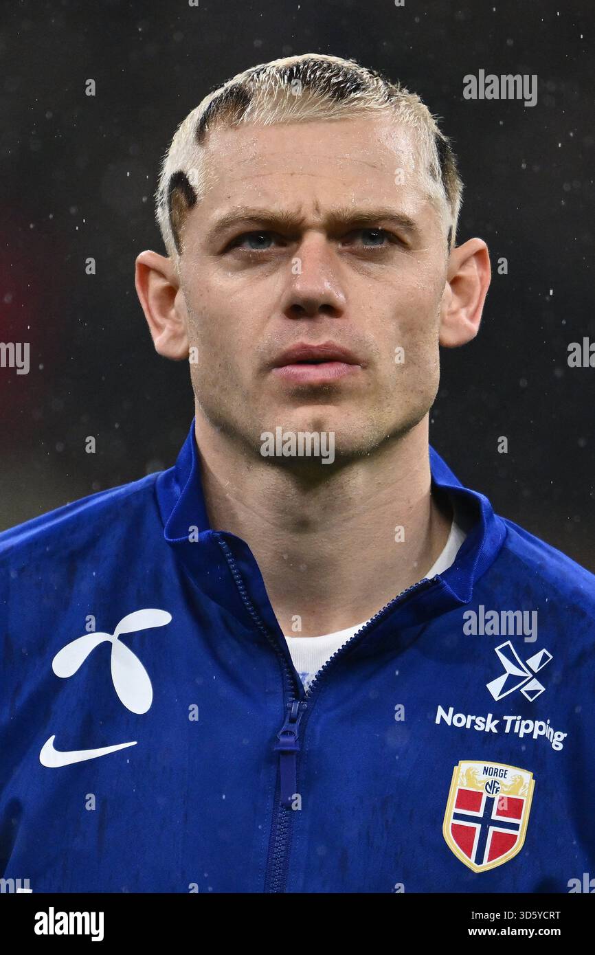 Julian Ryerson (NOR) before the FIFA 2026 World Cup Qualifying Round ...