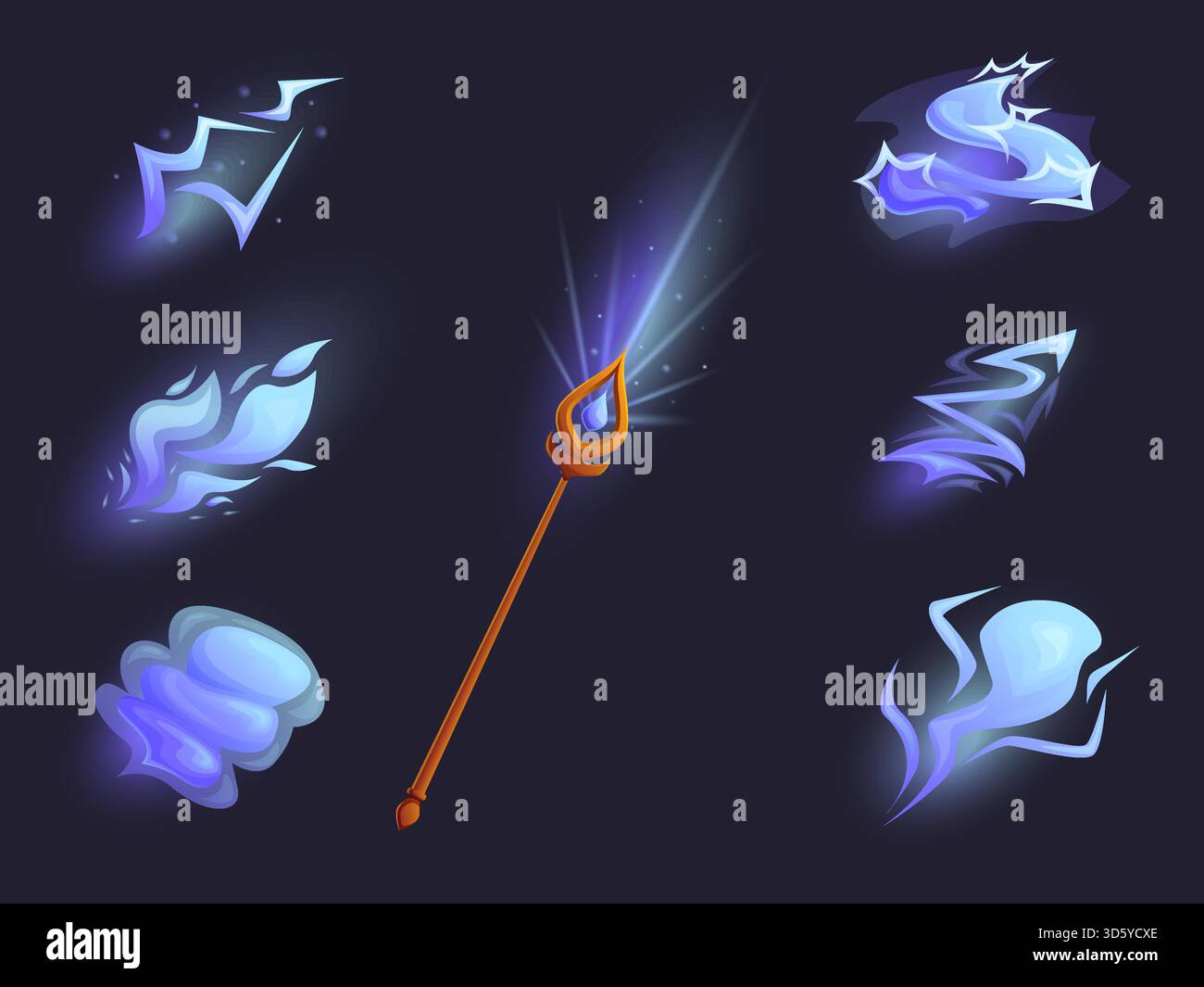 Electricity staff Stock Vector Images - Alamy