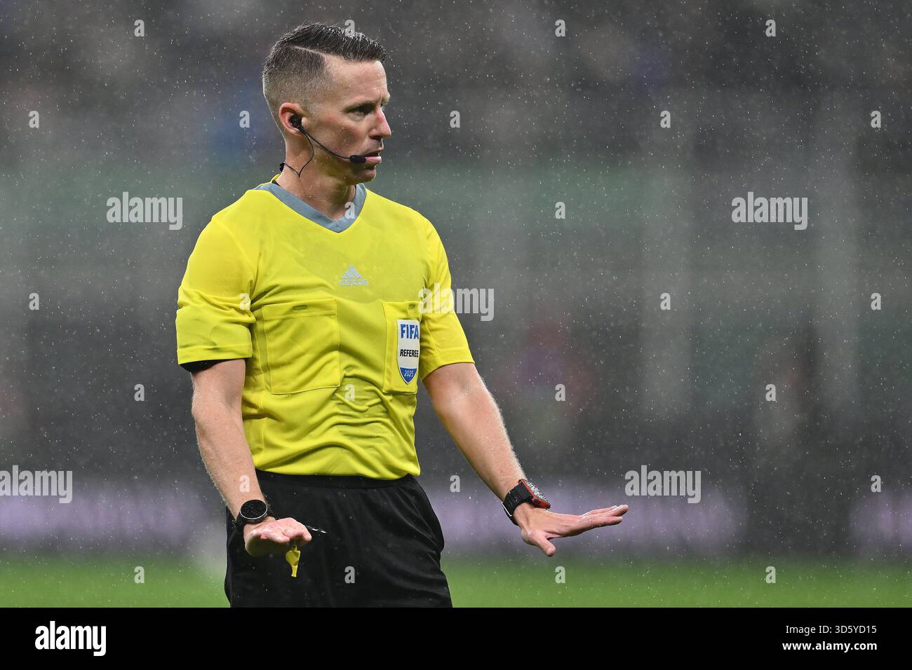 Referee Alejandro Hernandez (ESP) participates in the FIFA 2026 World ...