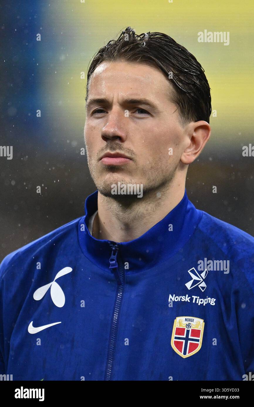 Sander Berge (NOR) before the FIFA 2026 World Cup Qualifying Round ...