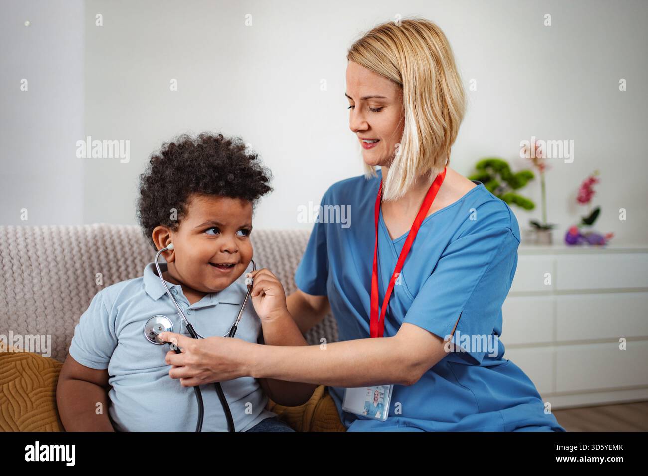 Family checkup hi-res stock photography and images - Alamy