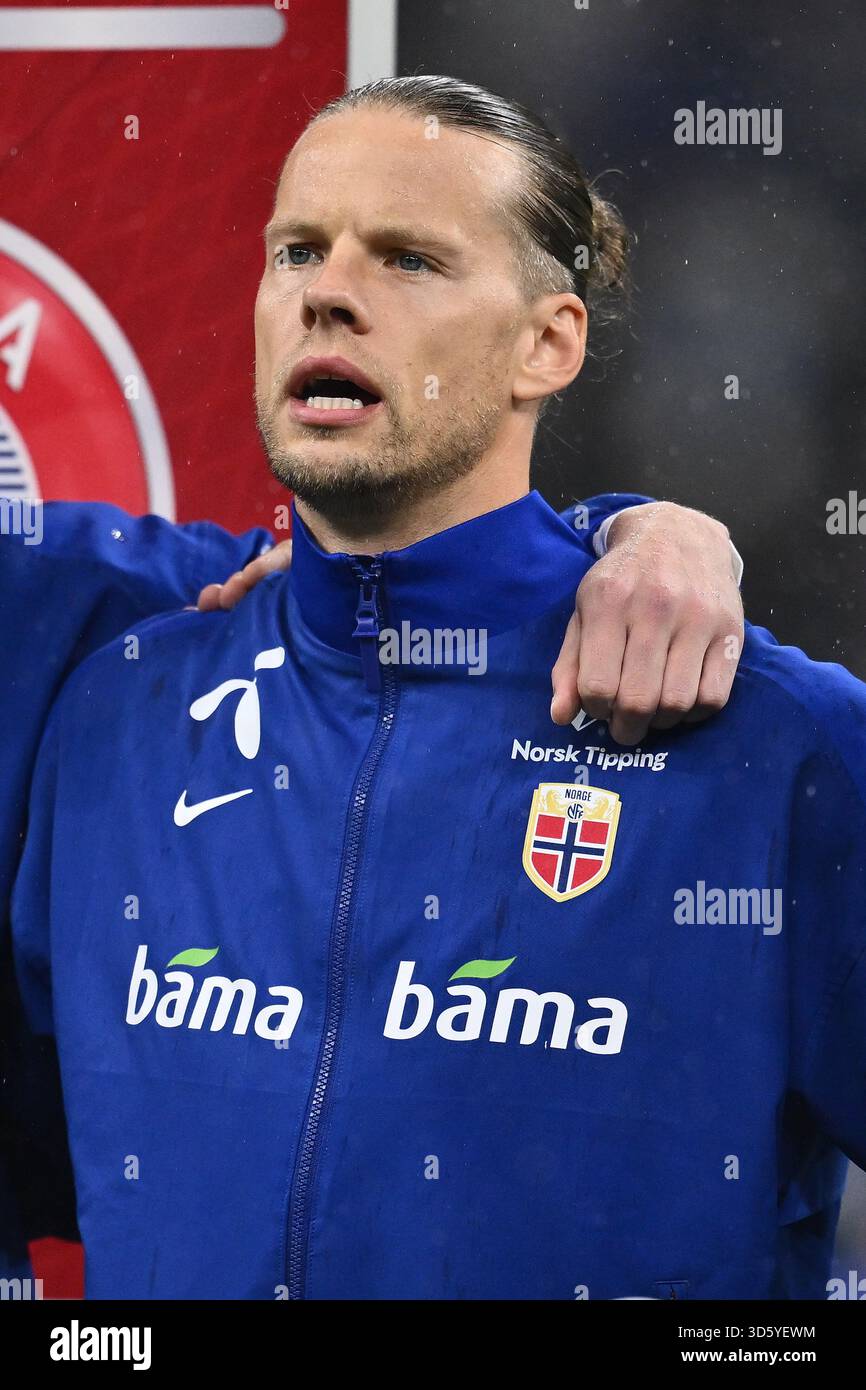 Orjan Nyland (NOR) before the FIFA 2026 World Cup Qualifying Round ...