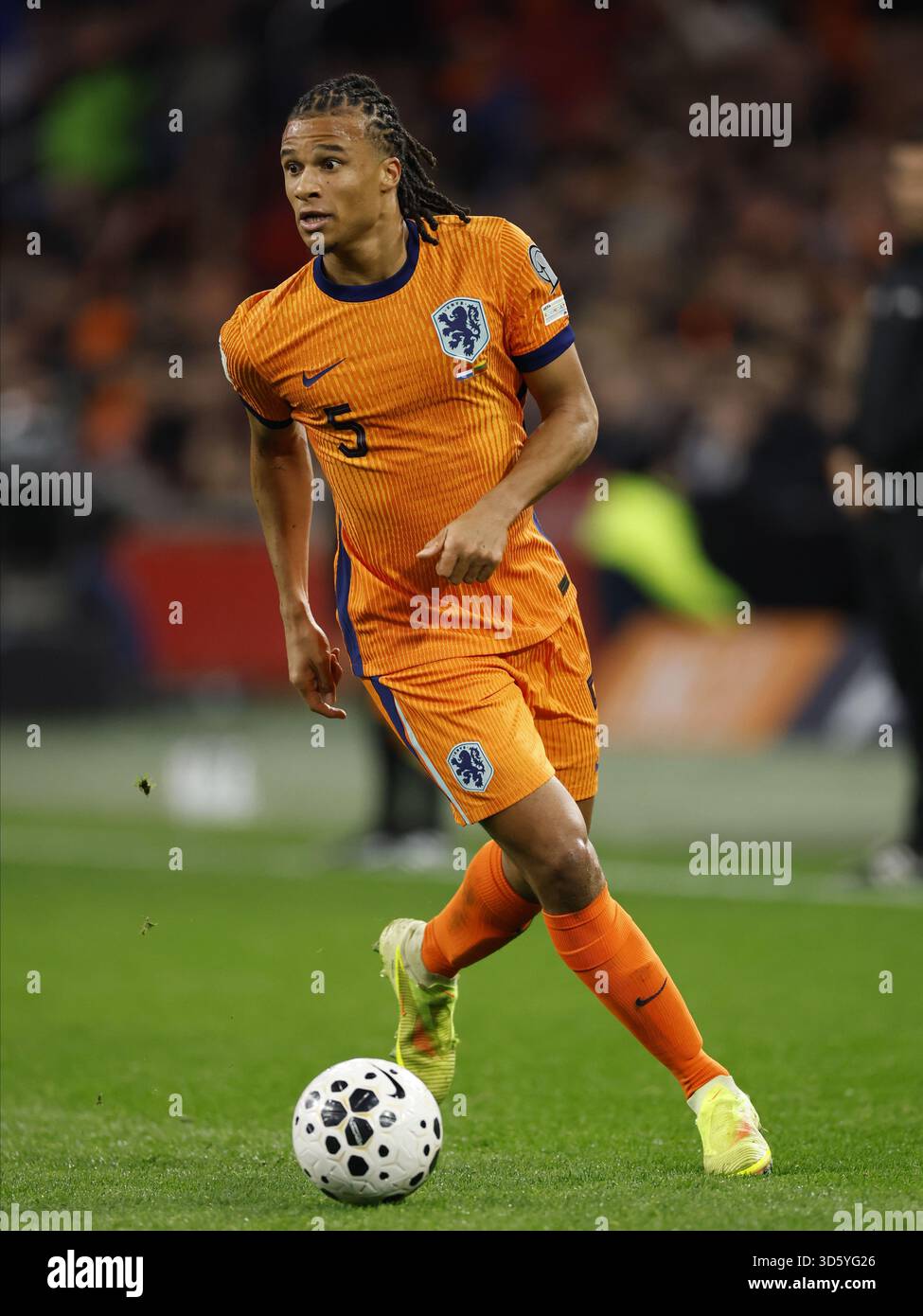 AMSTERDAM - Nathan Ake of the Netherlands during the World Cup ...