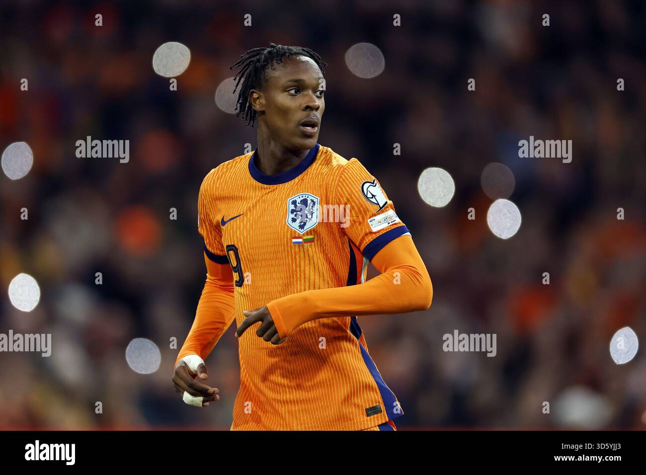 AMSTERDAM - Emmanuel Emegha of the Netherlands during the World Cup ...