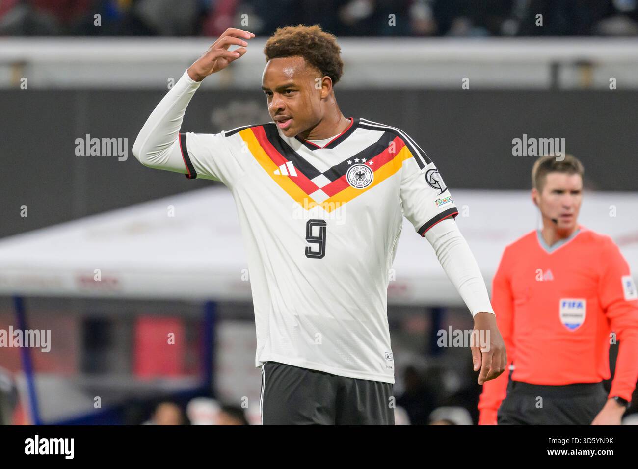 front left to right: Assan Ouedraogo (GER, 09), goal to 6:0, goal [goal ...