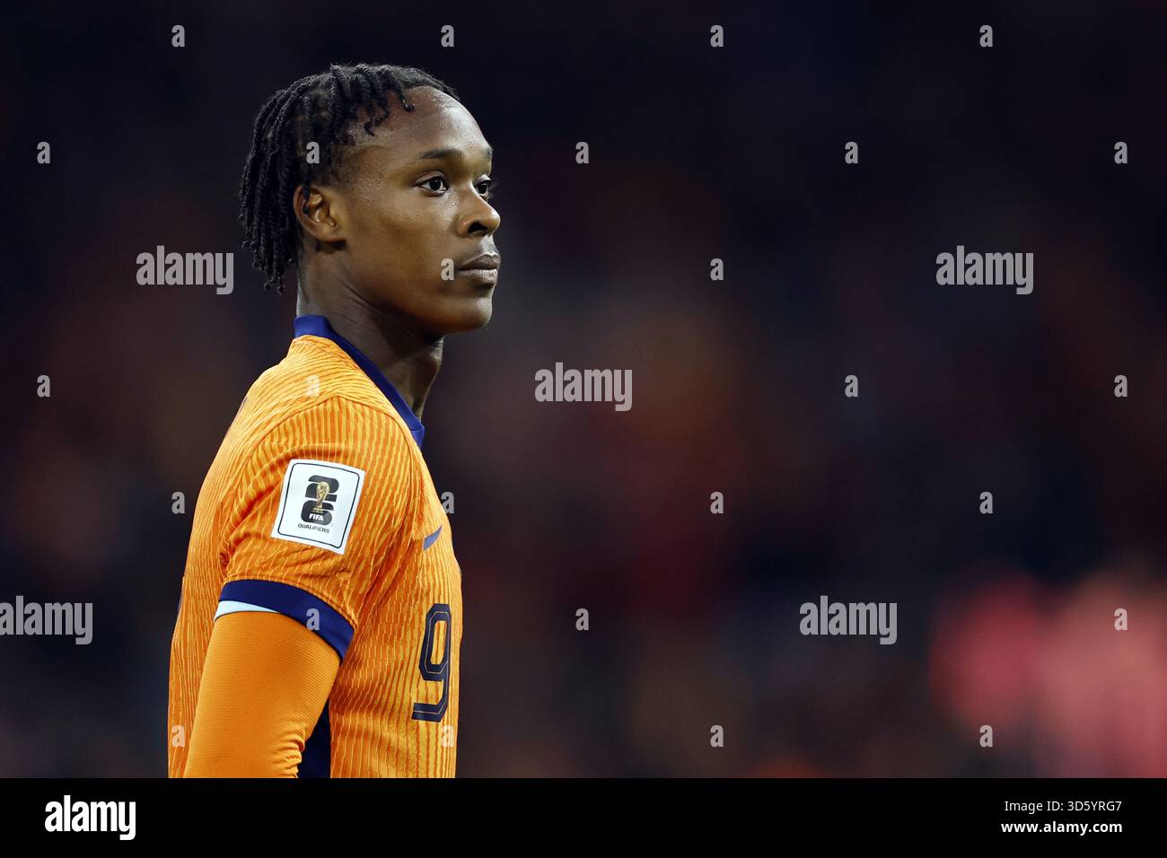 AMSTERDAM - Emmanuel Emegha of the Netherlands during the World Cup ...