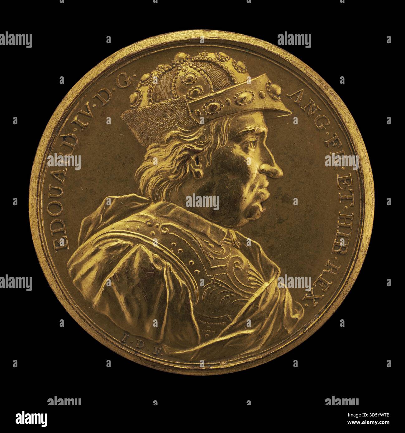 Jean Dassier’s 1731 obverse medal depicts Edward IV of England. The ...