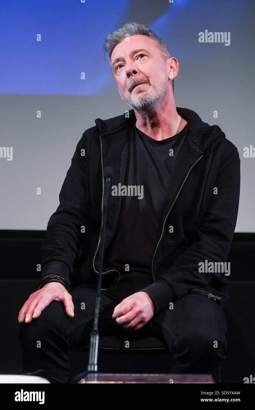 London, UK. 17 November 2025. John Simm on stage at Mark Kermode in 3D ...