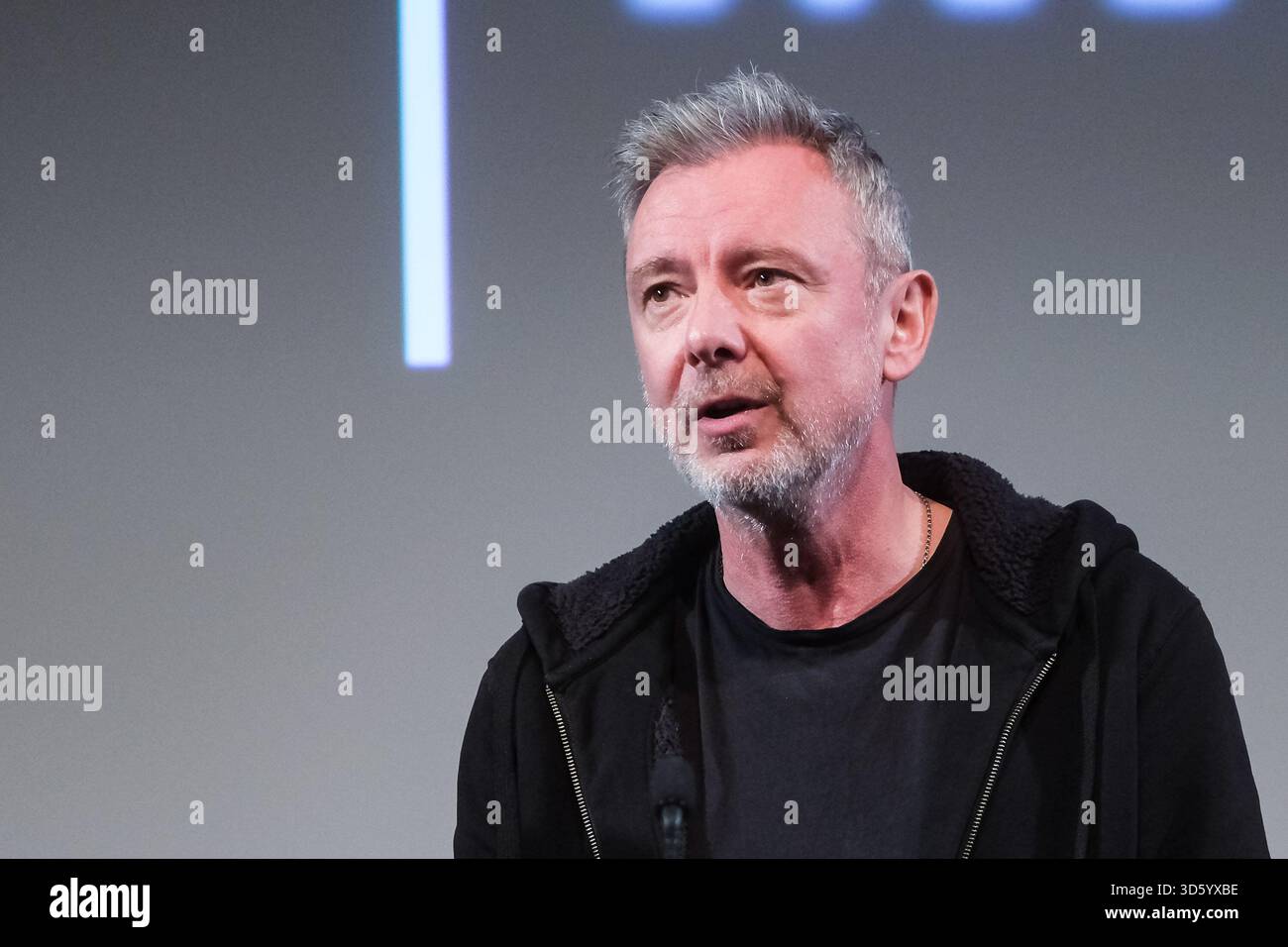 London, UK. 17 November 2025. John Simm on stage at Mark Kermode in 3D ...