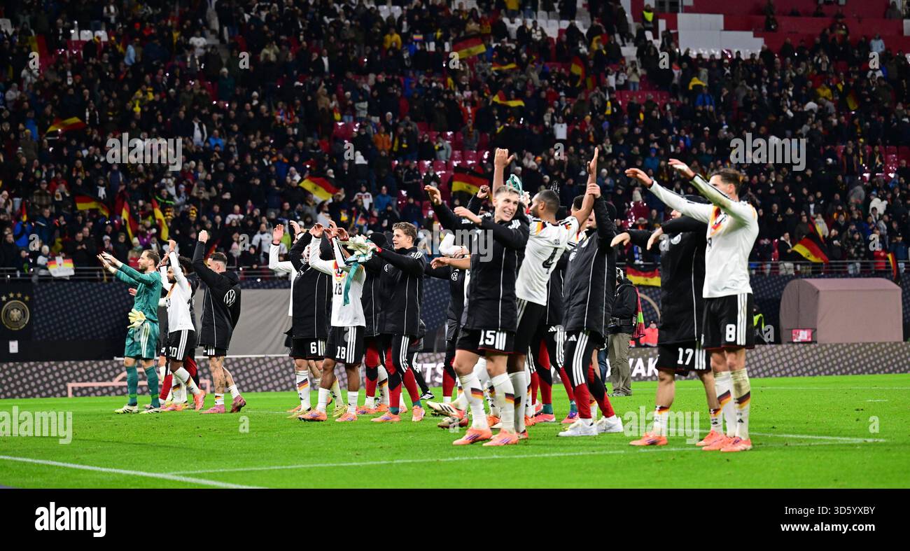 Final celebration Germany Leipzig, November 17, 2025, Football, FIFA ...