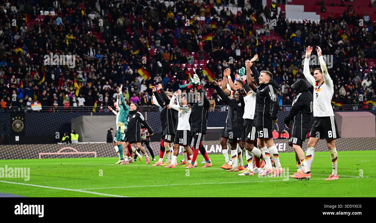 Final celebration Germany Leipzig, November 17, 2025, Soccer, FIFA ...