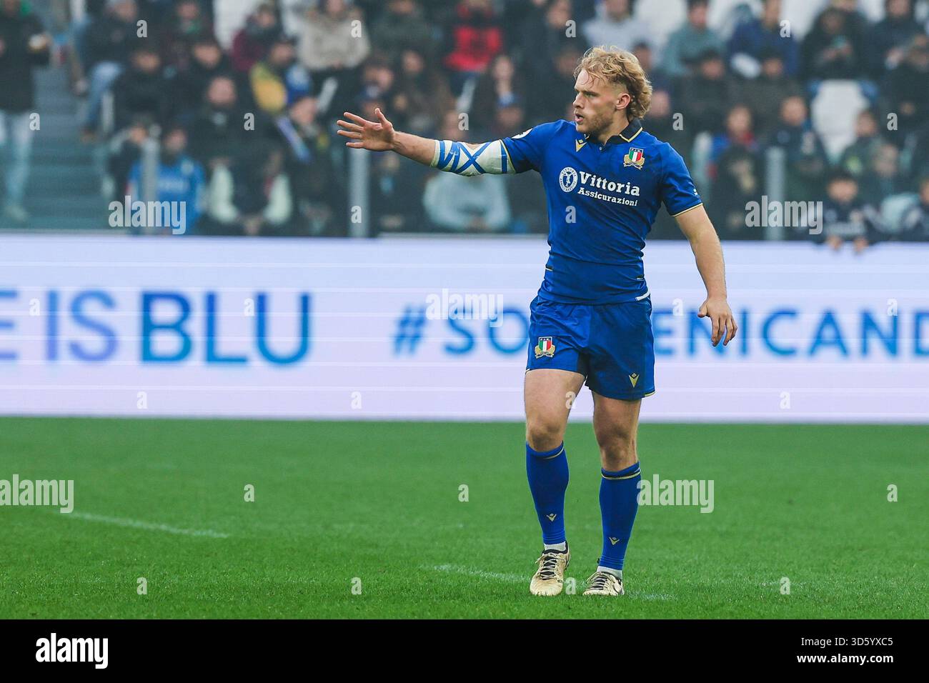 Louis Lynagh of Italy gestures during the Quilter Nations Series 2025 ...