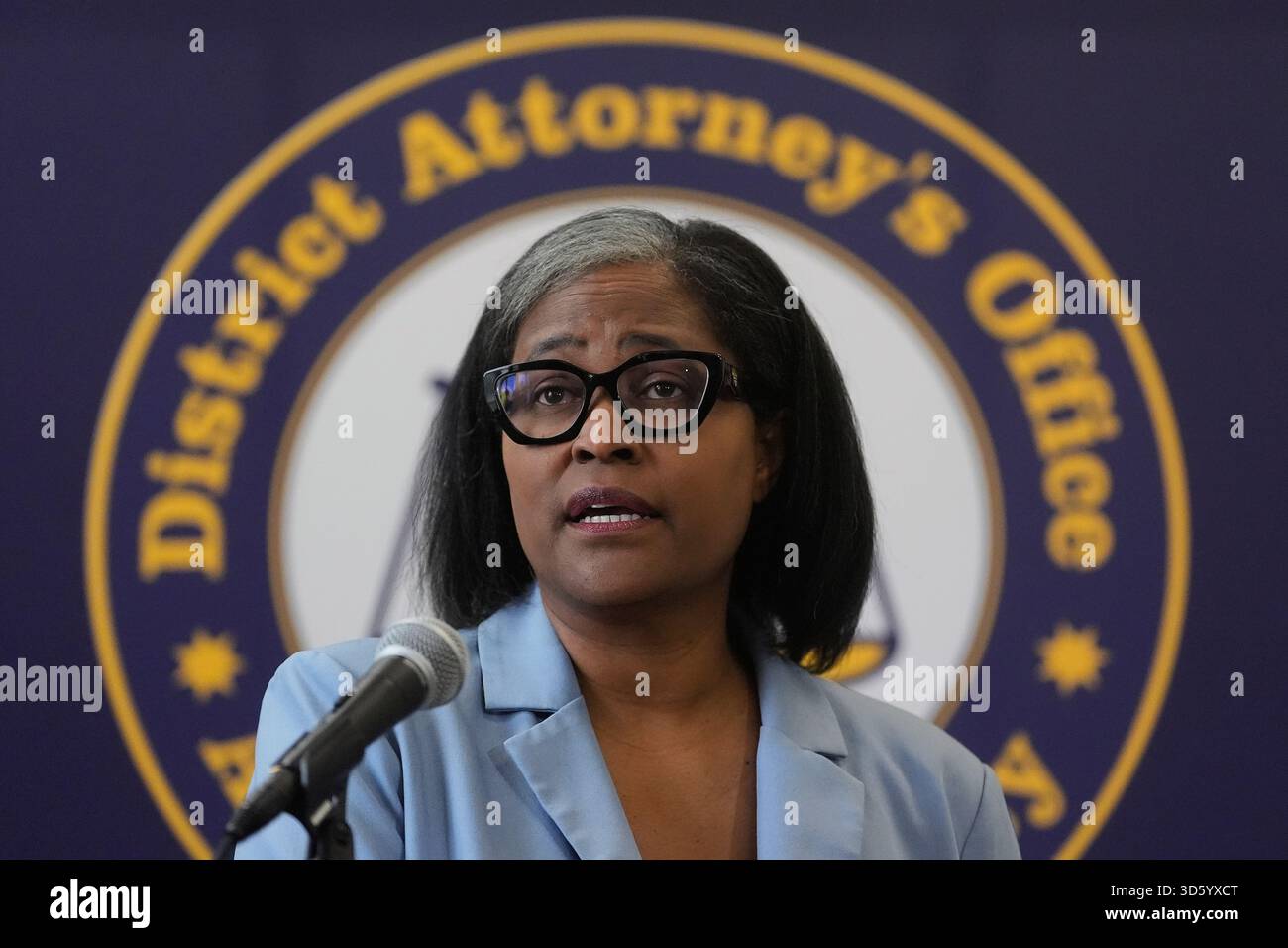 Alameda County District Attorney Ursula Jones Dickson speaks about ...