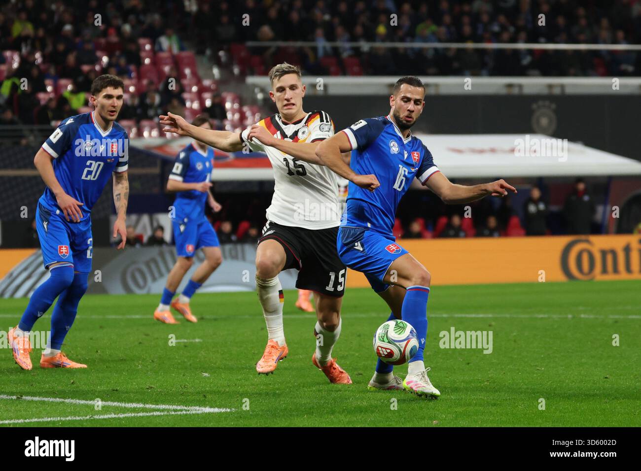 17 November 2025, Saxony, Leipzig: Soccer: World Cup Qualification ...