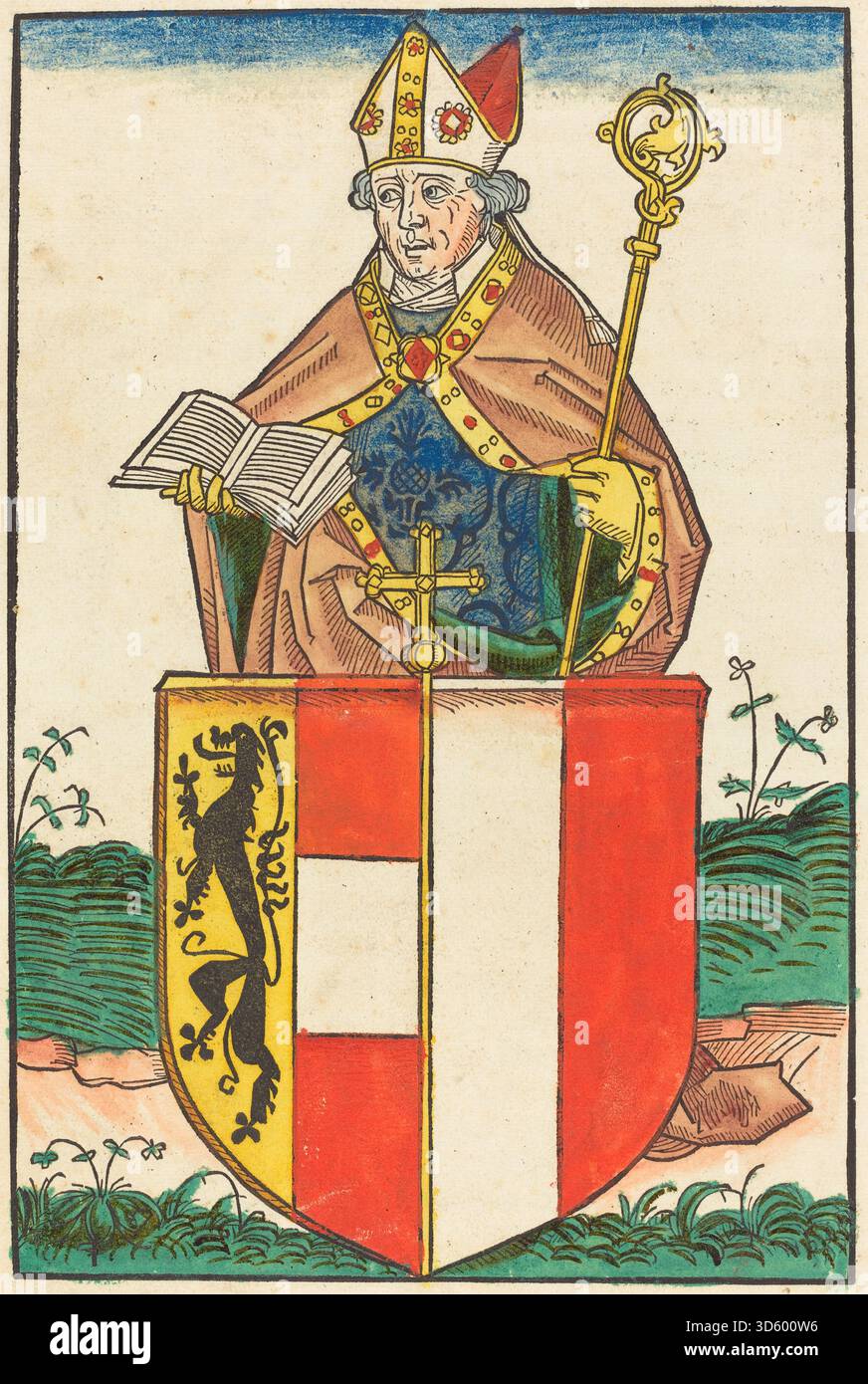 Depicts Friedrich, Count of Schaumberg, who served as Bishop of ...