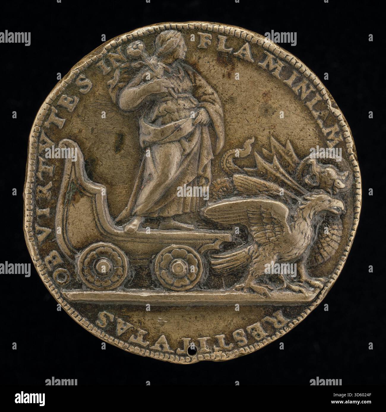 A c. 1519 painting by a follower of Francesco Francia depicting a ...