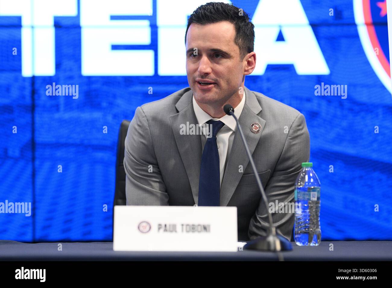 Washington Nationals president of baseball operations, Paul Toboni ...