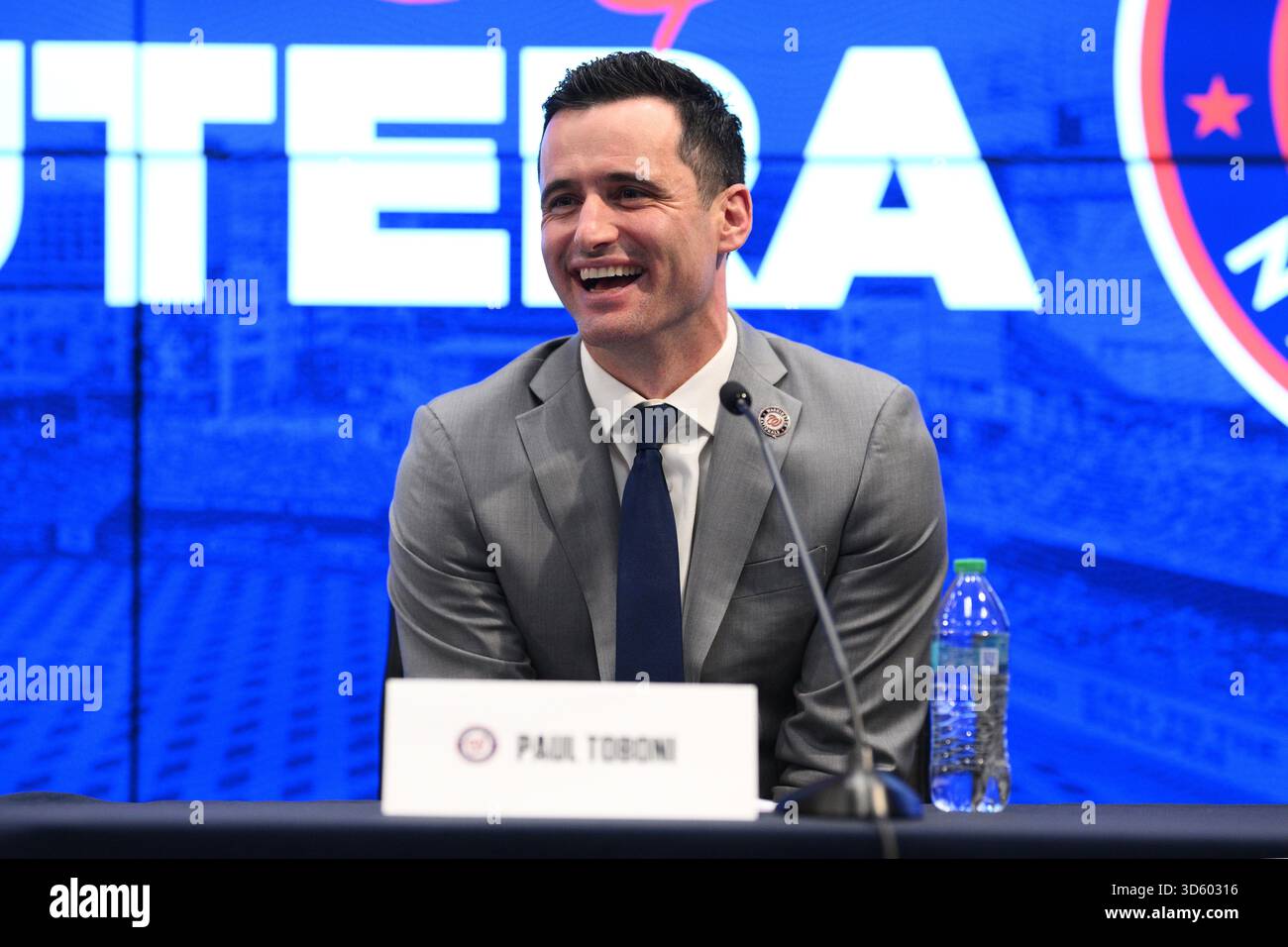 Washington Nationals president of baseball operations, Paul Toboni ...