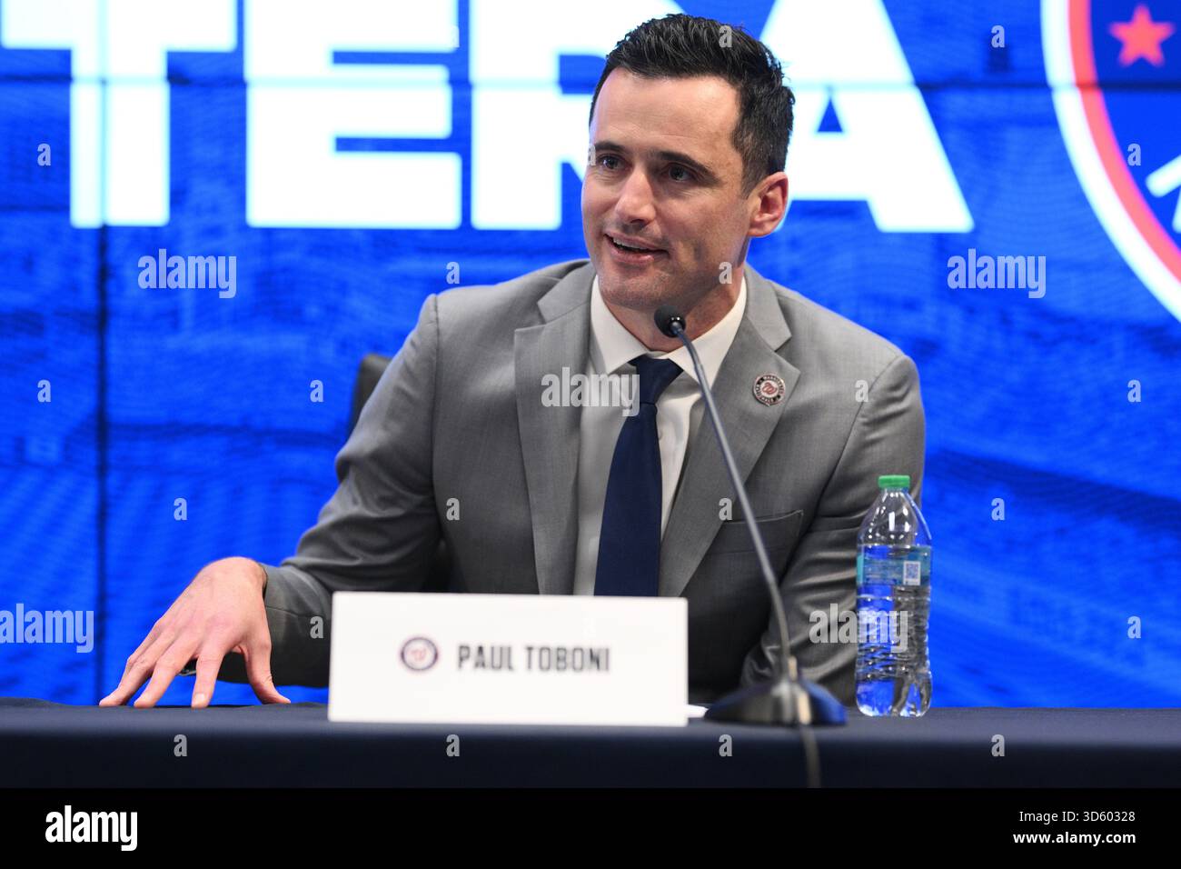 Washington Nationals president of baseball operations, Paul Toboni ...