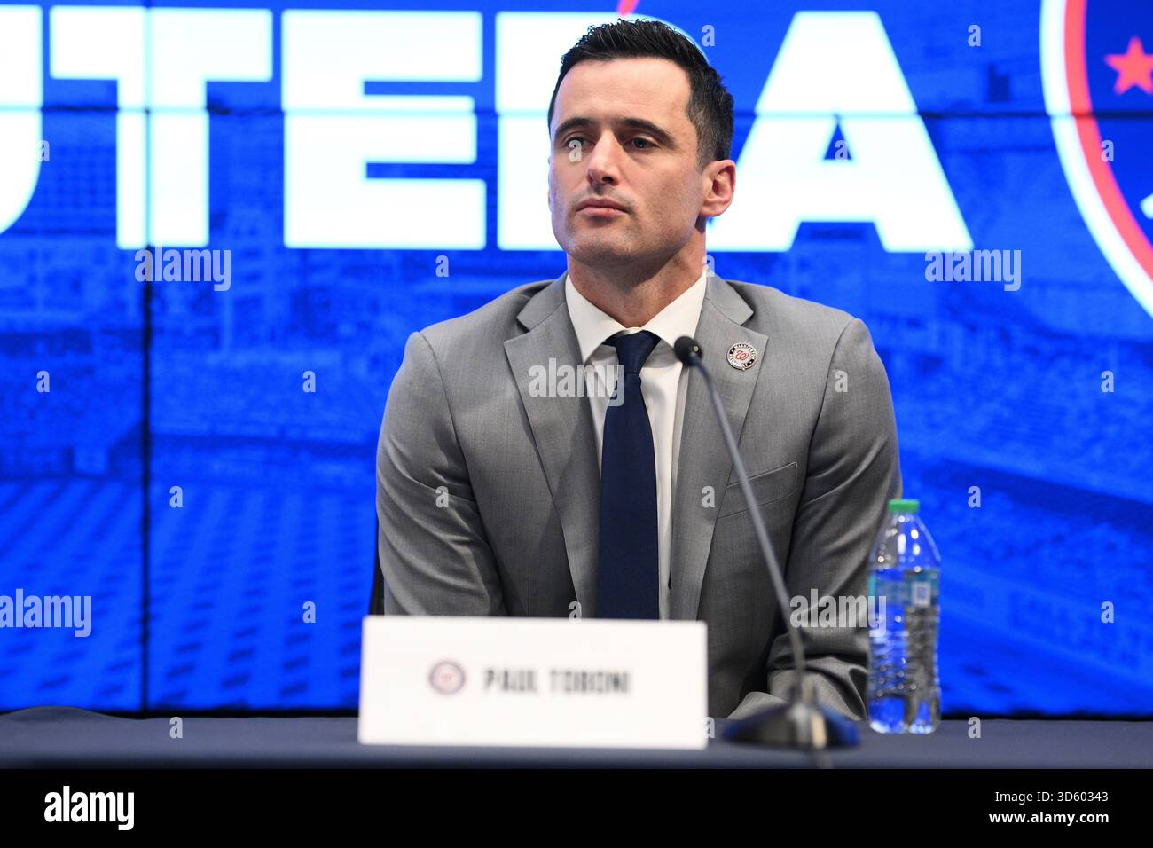 Washington Nationals president of baseball operations, Paul Toboni ...