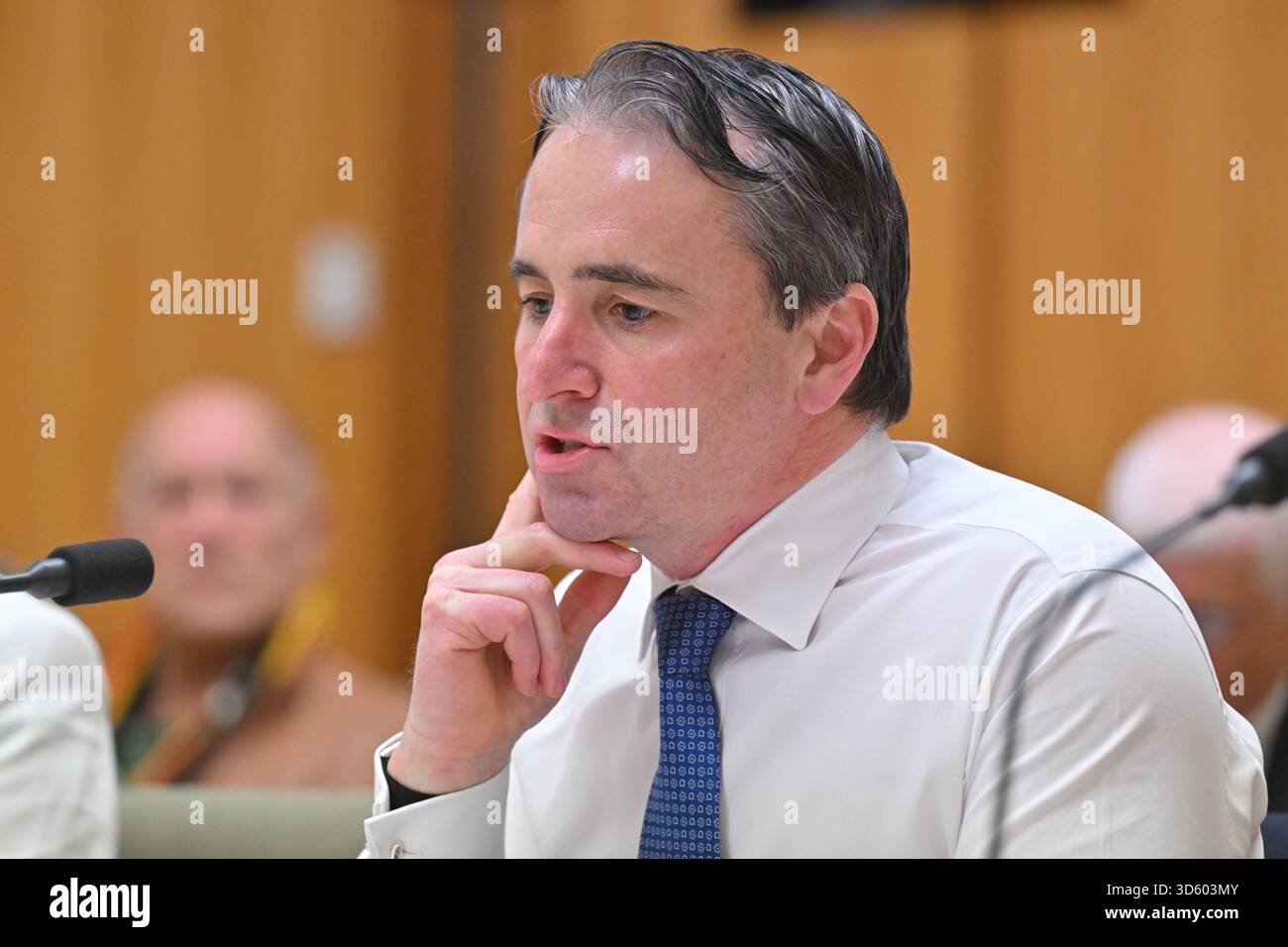 Commonwealth Bank CEO Matt Comyn during the House of Representatives ...