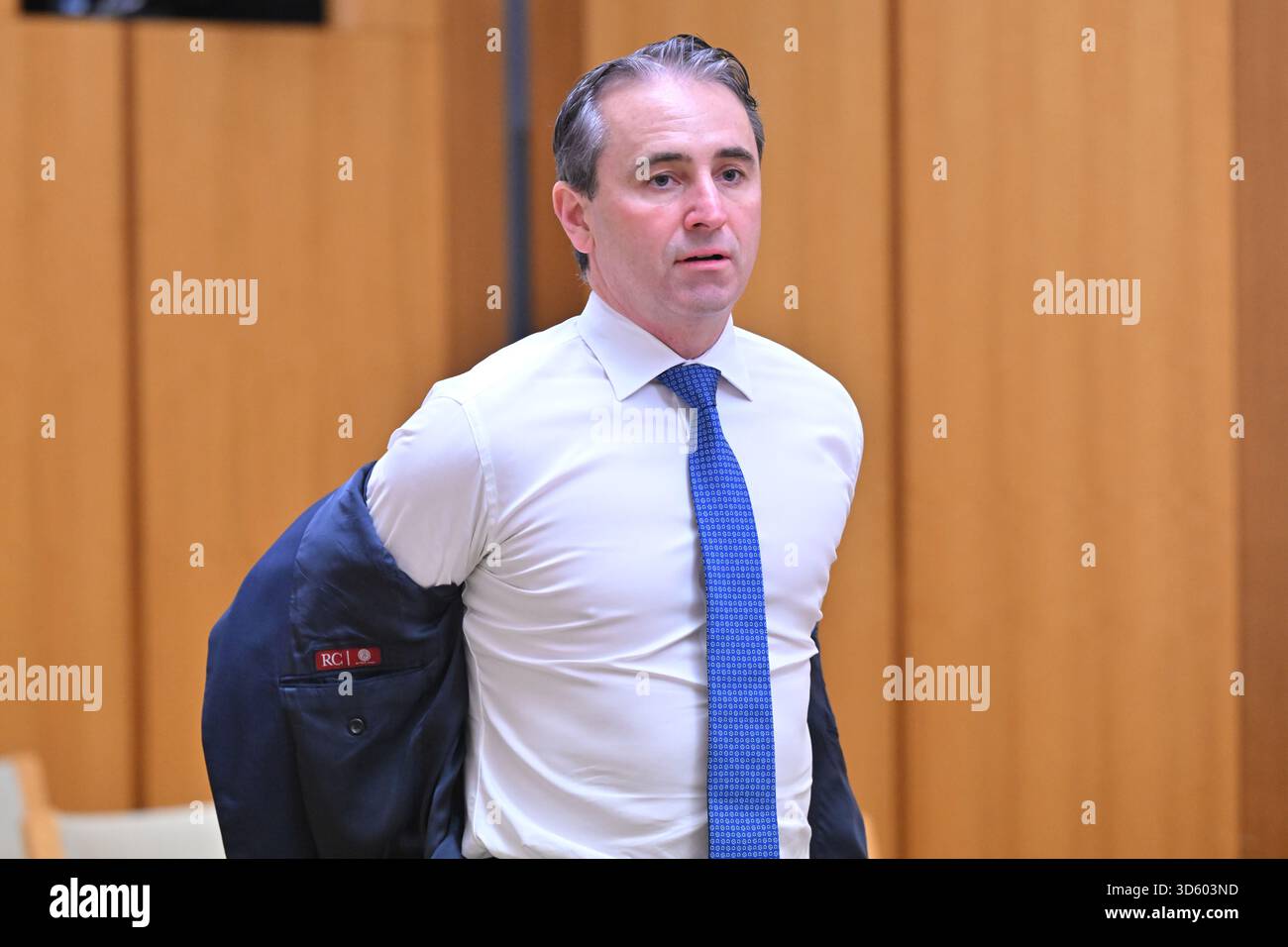 Commonwealth Bank CEO Matt Comyn during the House of Representatives ...