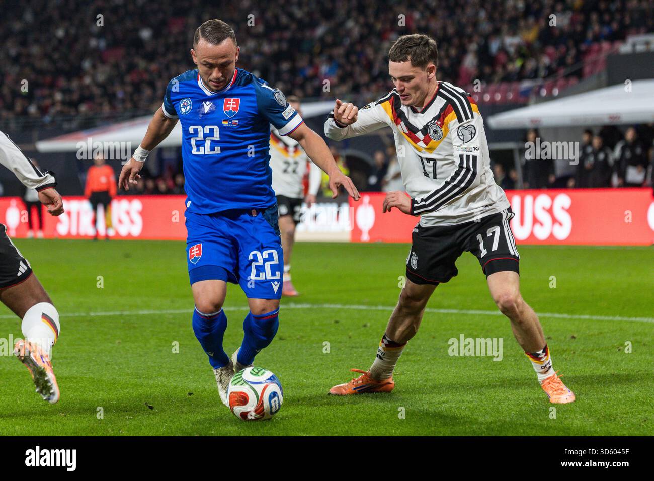 November 17, 2025, Red Bull Arena - Central Station, Leipzig, GER, UEFA ...