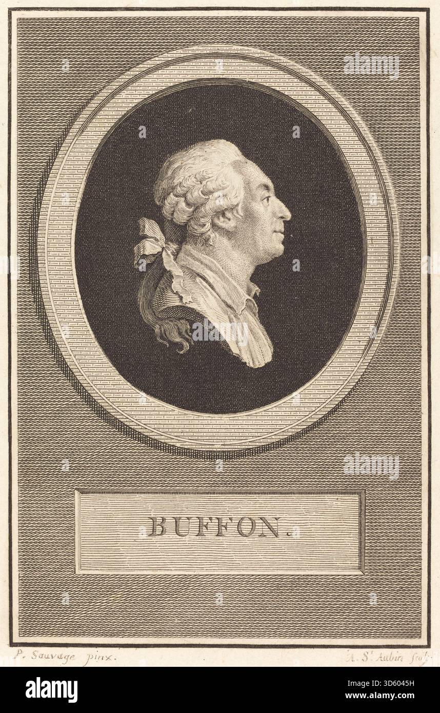 Engraving by Augustin de Saint Aubin after Piat Joseph Sauvage ...