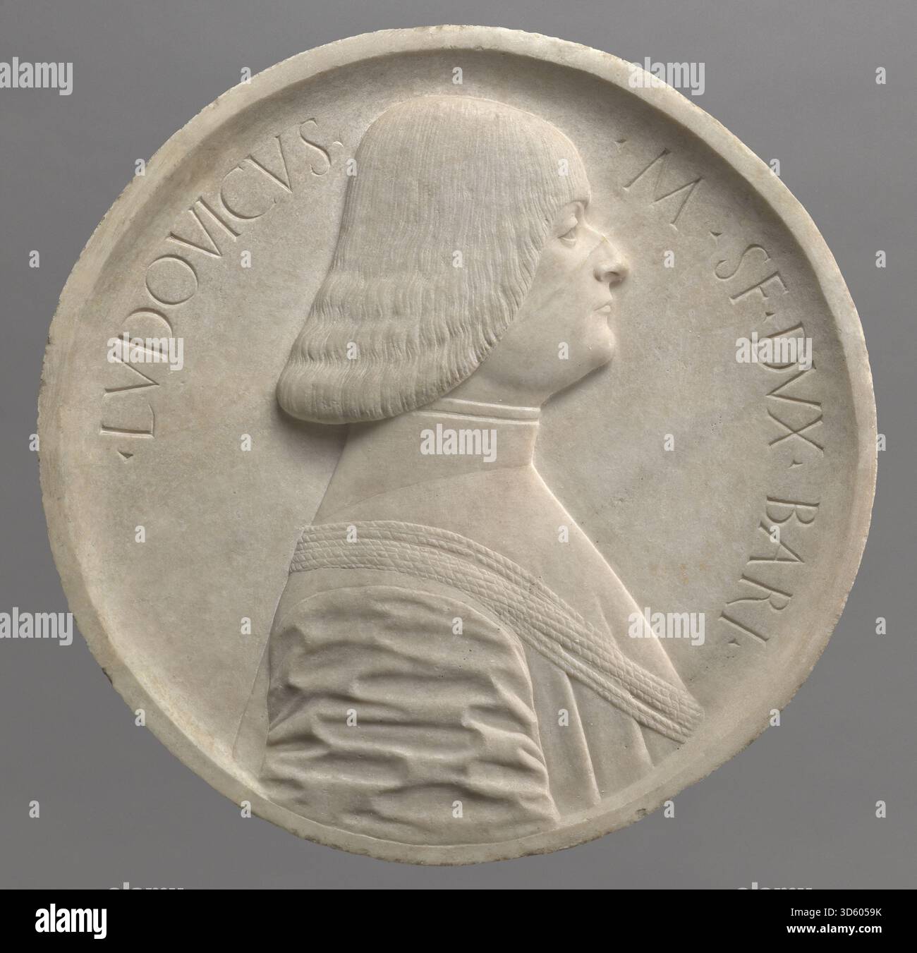 This early 1490s sculpture by Benedetto Briosco depicts Lodovico Sforza ...