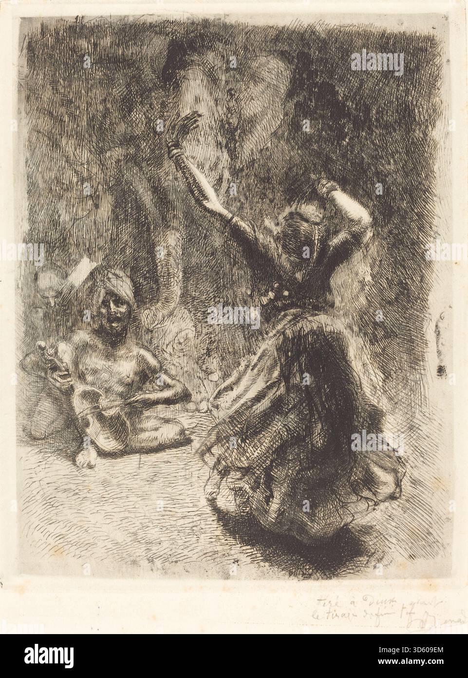 Albert Besnard's 1914 'The Dancer of Tanjore' illustrates a female ...