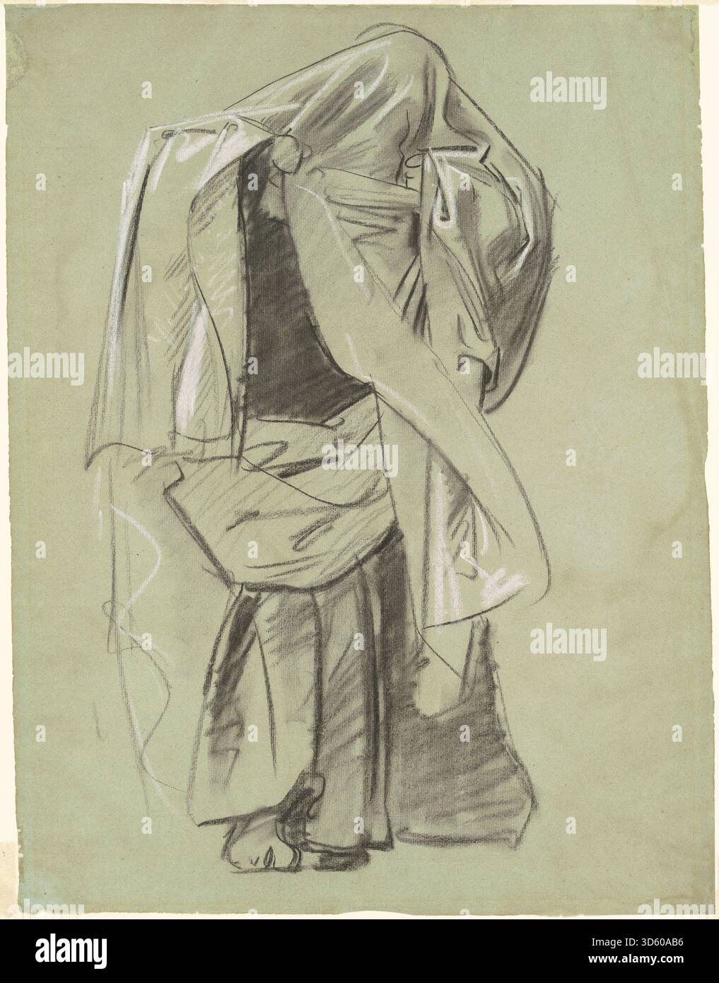 This study by John Singer Sargent, 1890–1892, depicts a frieze of ...