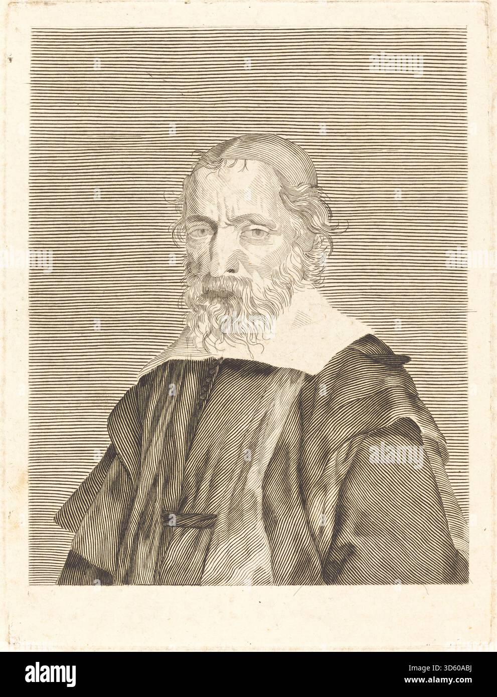 This work, attributed to Claude Mellan or after, depicts Nicolas-Claude ...