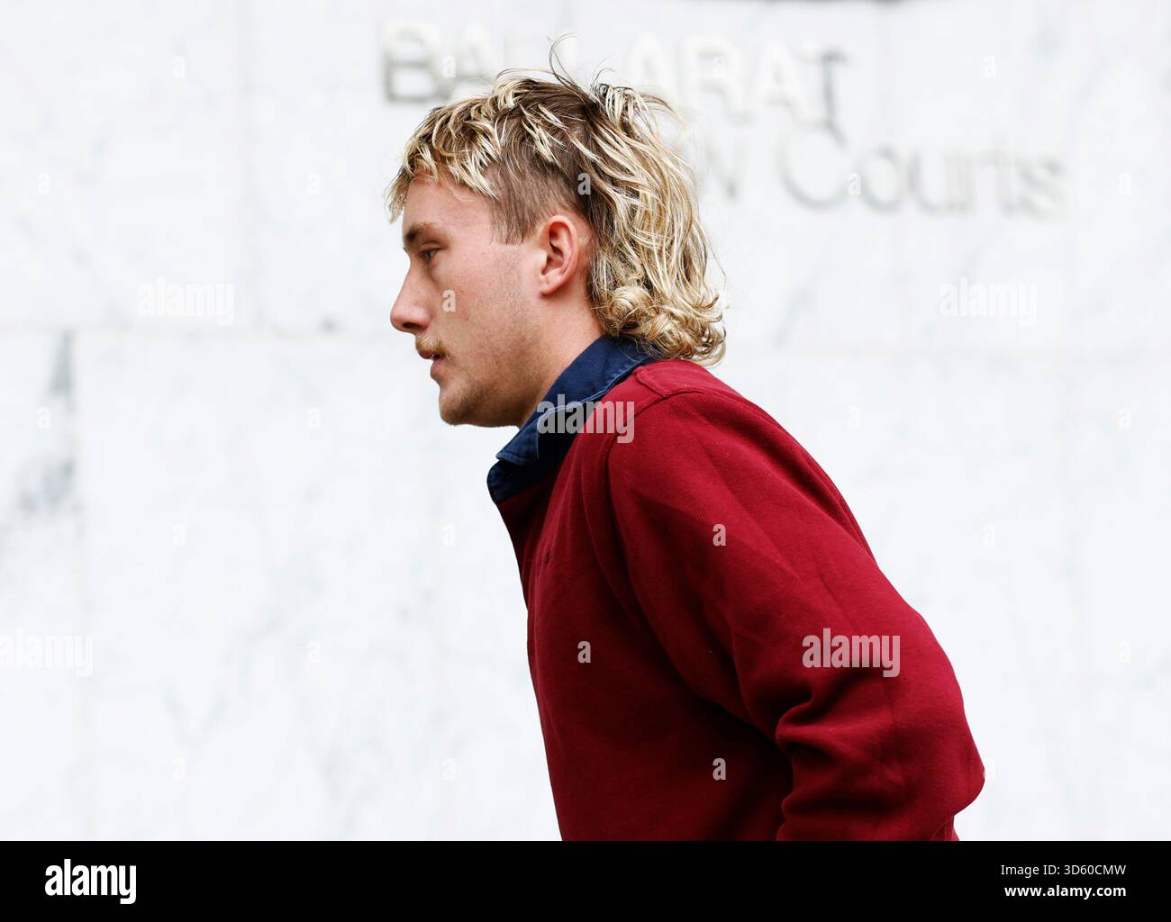 Brother of Hannah McGuire, Jude McGuire arrives at the Supreme Court of ...