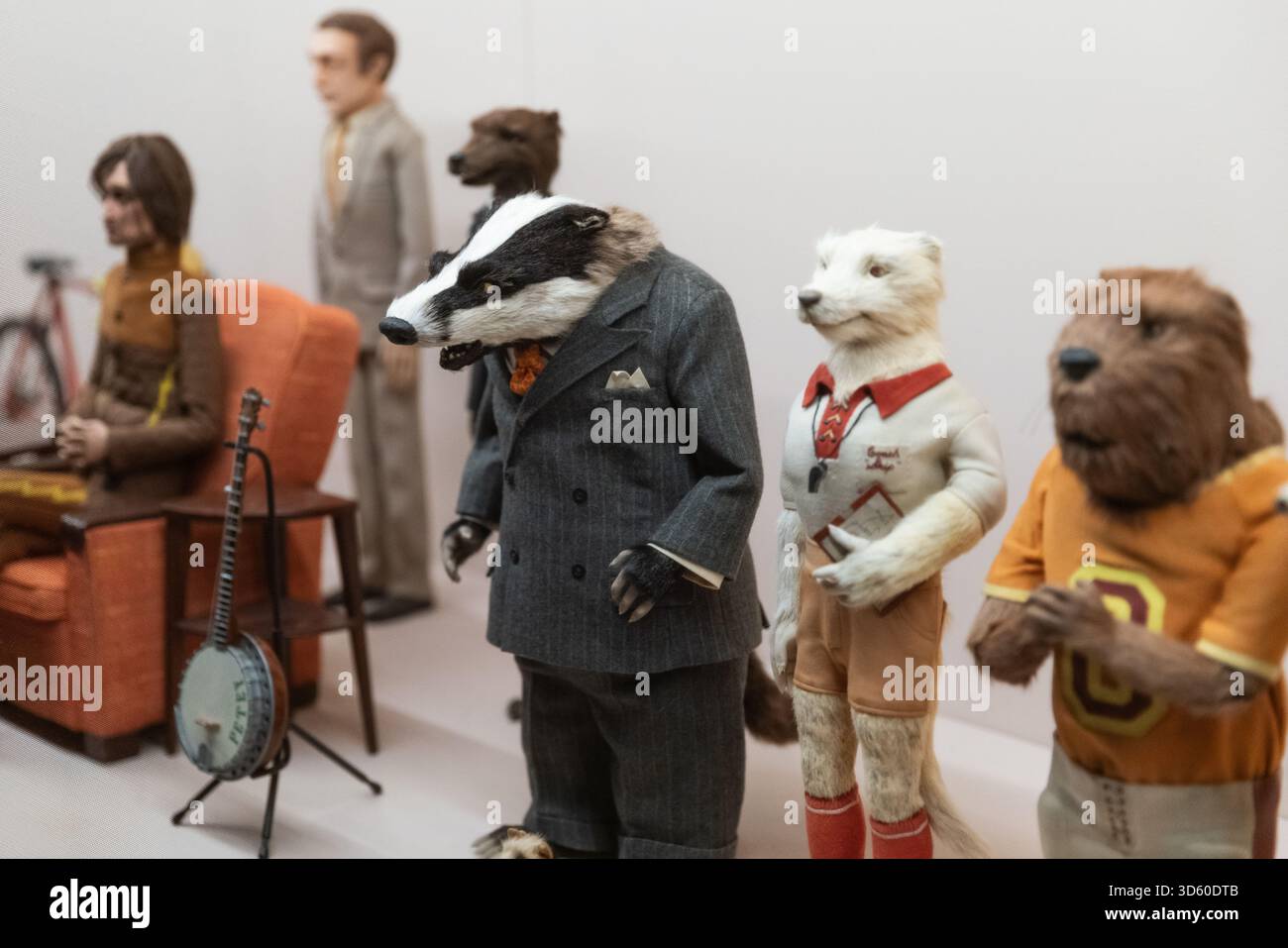London, UK. 17th November, 2025. Pictured: Stop motion models from ...