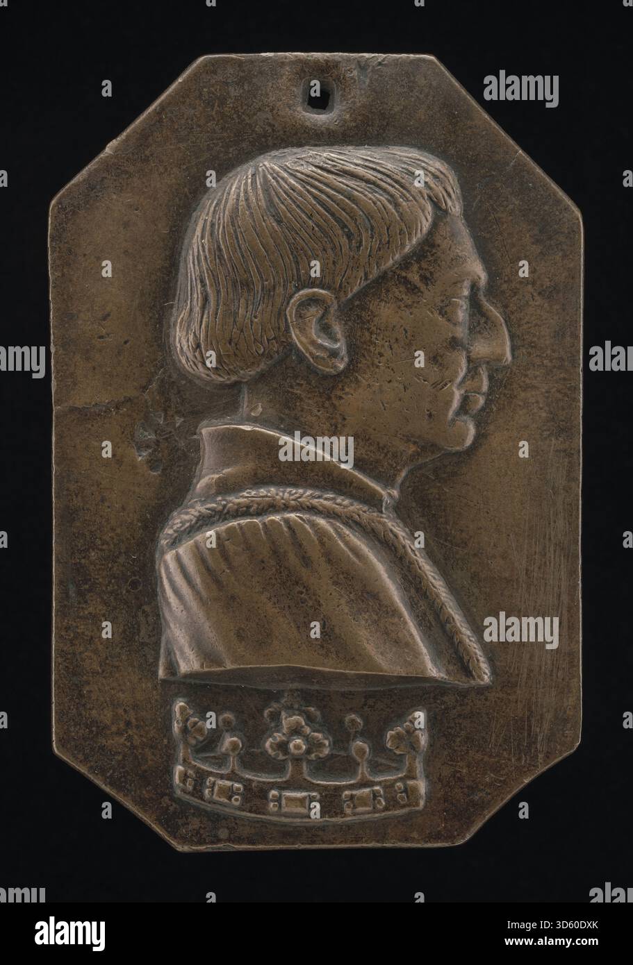 Pisanello's medal depicts Alfonso V of Aragon as King of Naples and ...