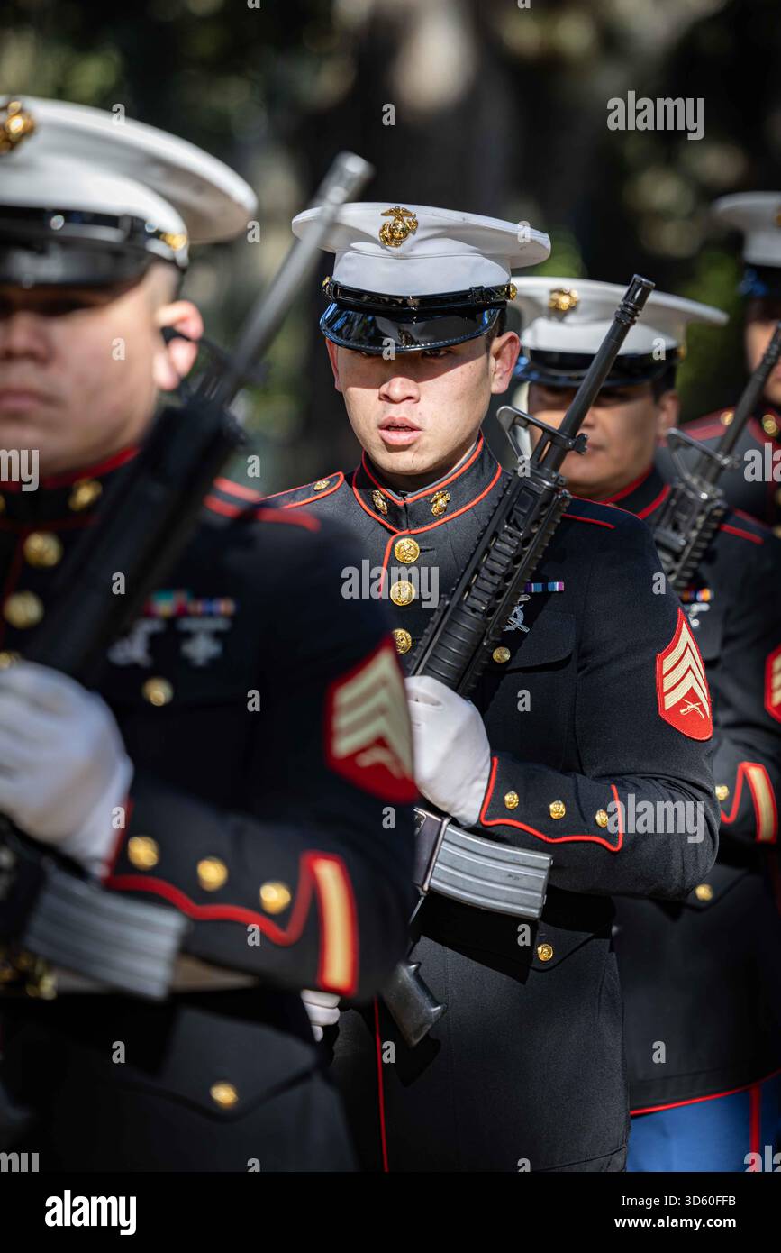 U.S. Marines with Site Support Baton Rouge, 23rd Marine Regiment, 4th ...