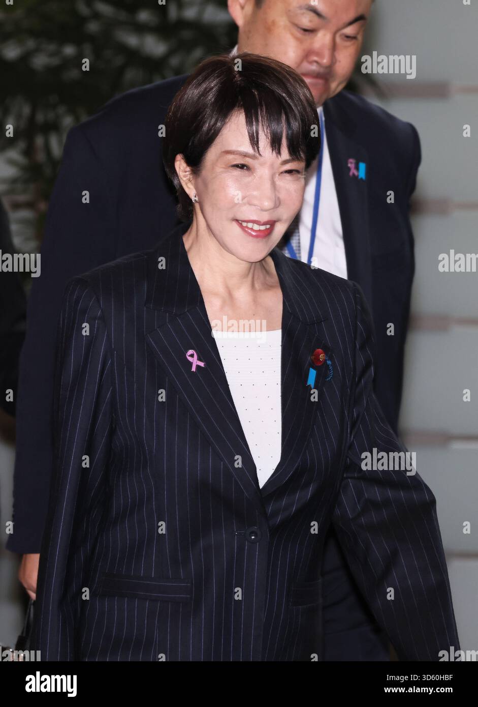 Japanese Prime Minister Sanae Takaichi arrives at the Prime Minister's ...