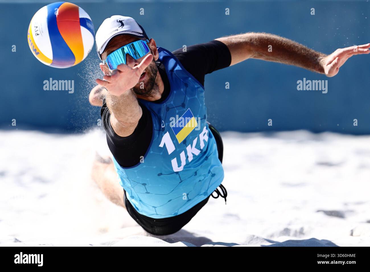 Mykola Tsapkalenko (UKR), NOVEMBER 17, 2025 - Beach Volleyball : Men's Group Stage during TOKYO ...