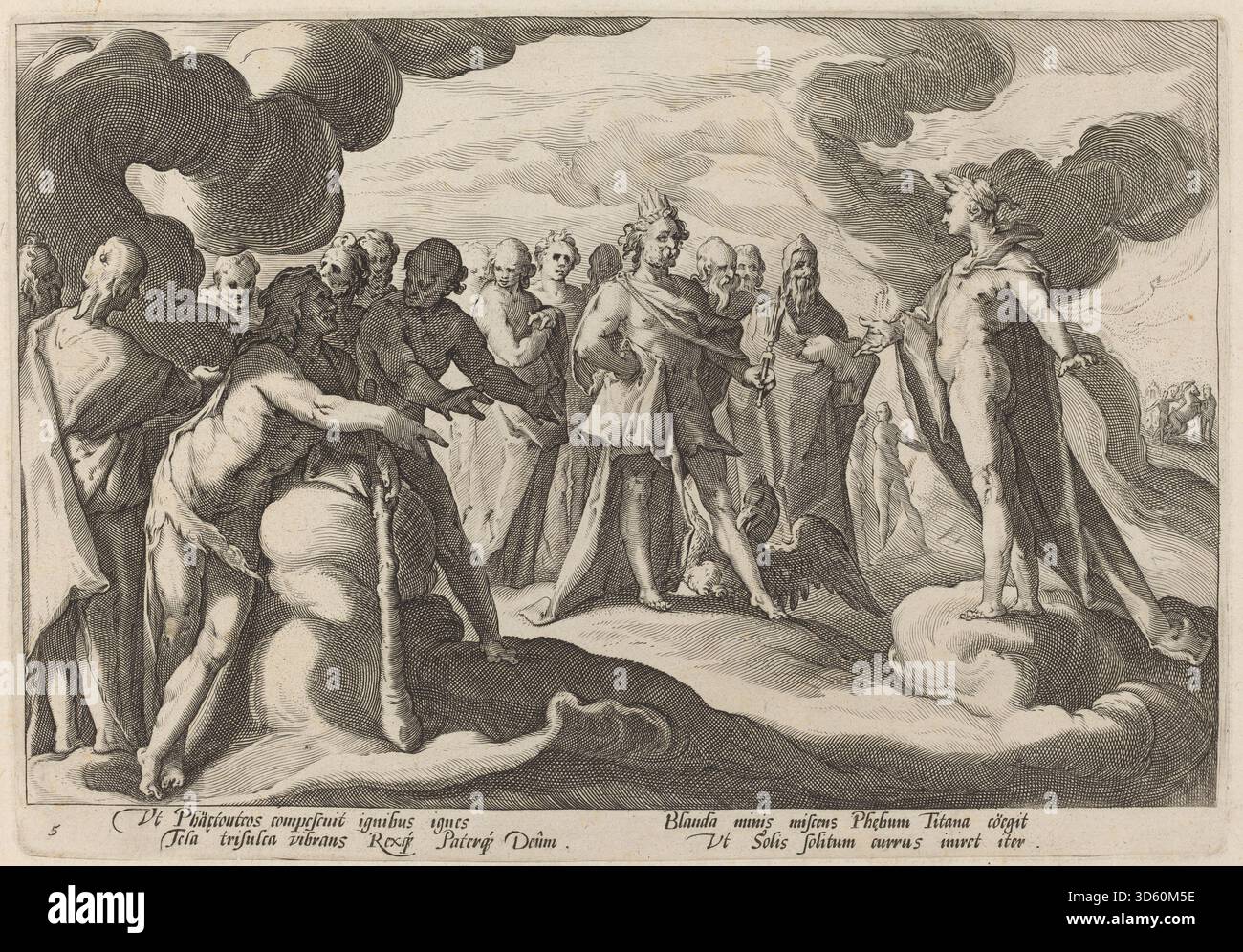 Engraving from the workshop of Hendrick Goltzius after Goltzius, 1589 ...