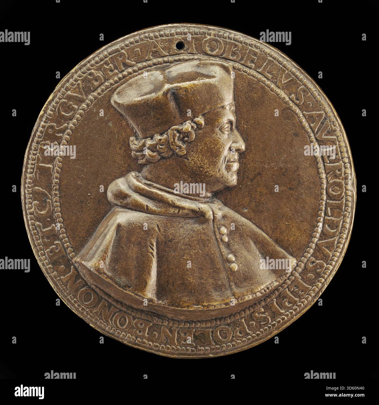 Engraving by Antonio Vicentino, 1530-1531, showing Altobello Averoldo ...