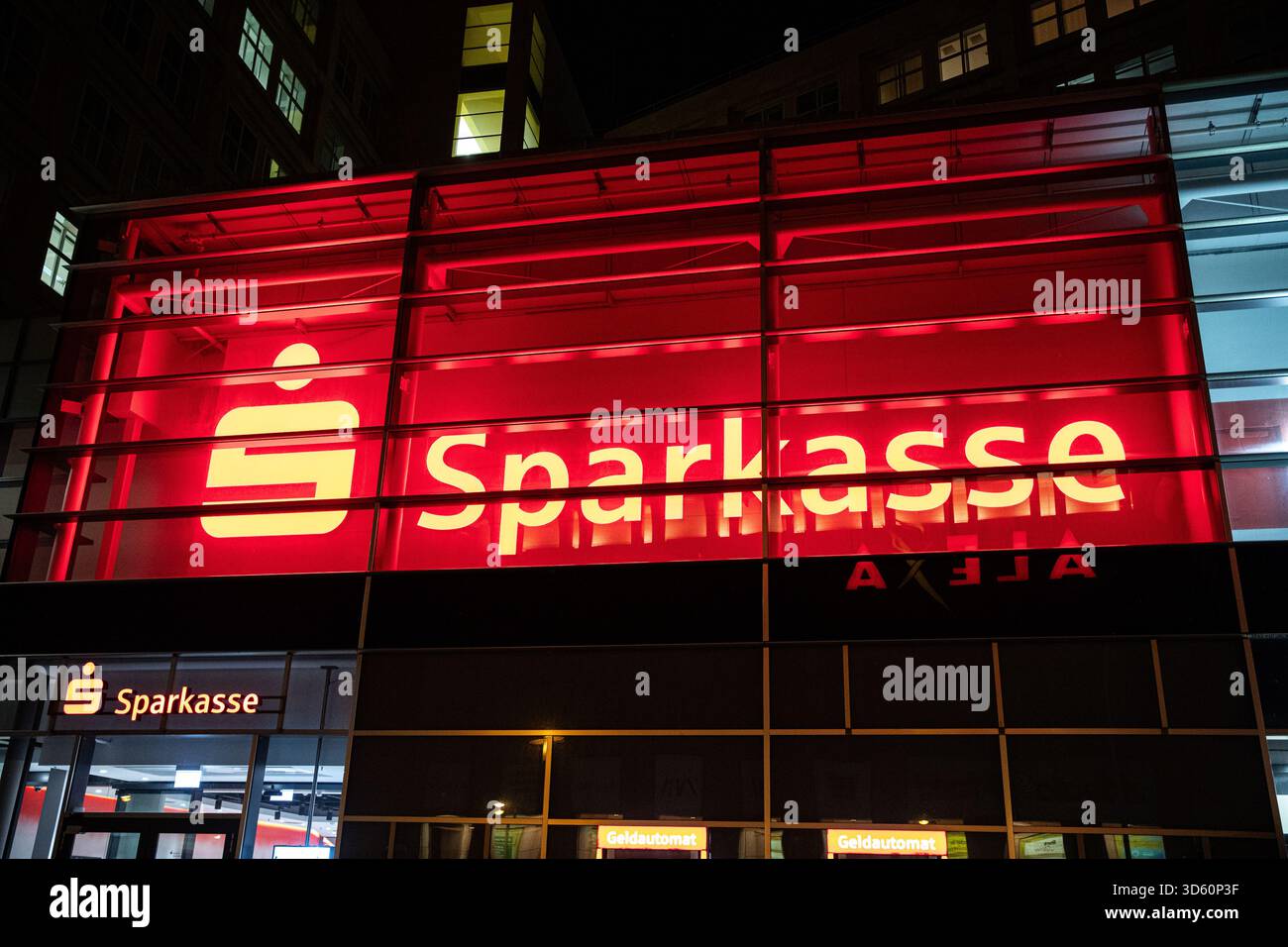 The Sparkasse logo is seen at a branch in Berlin on Monday, November 17 ...