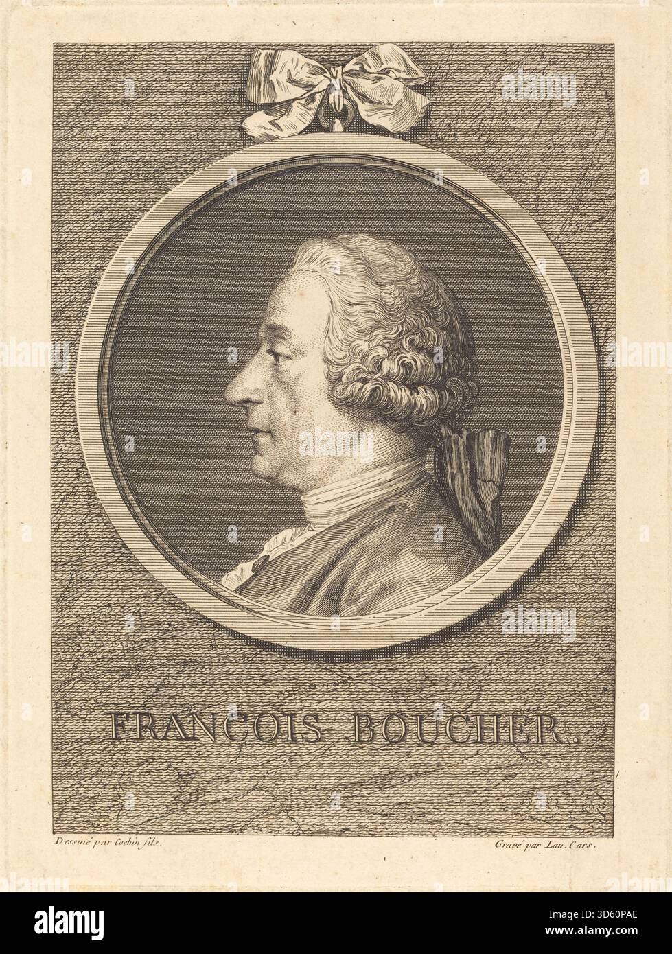 Print by Laurent Cars after Charles Nicolas Cochin I, depicting ...
