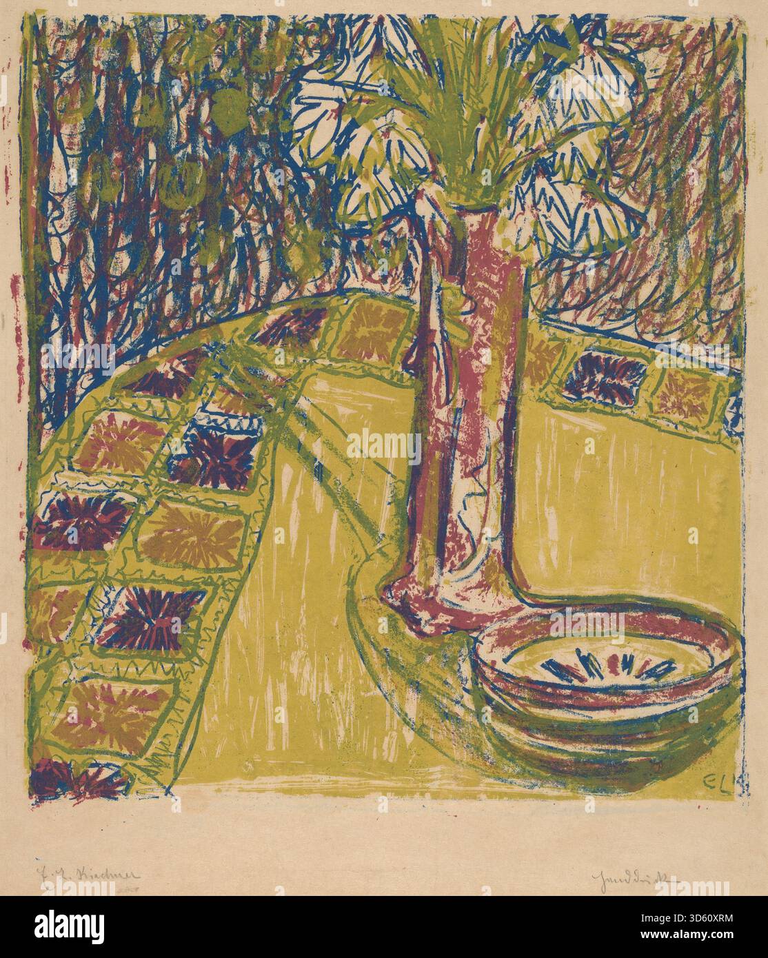This 1907 still life by Ernst Ludwig Kirchner depicts arranged objects ...