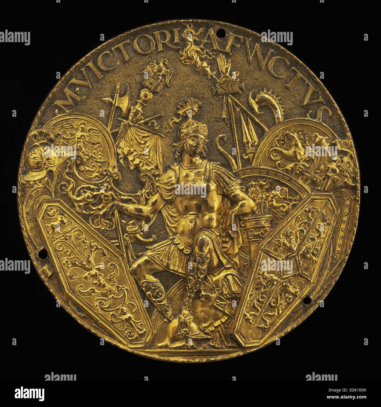 This late 15th–early 16th-century painting by Moderno depicts Mars ...